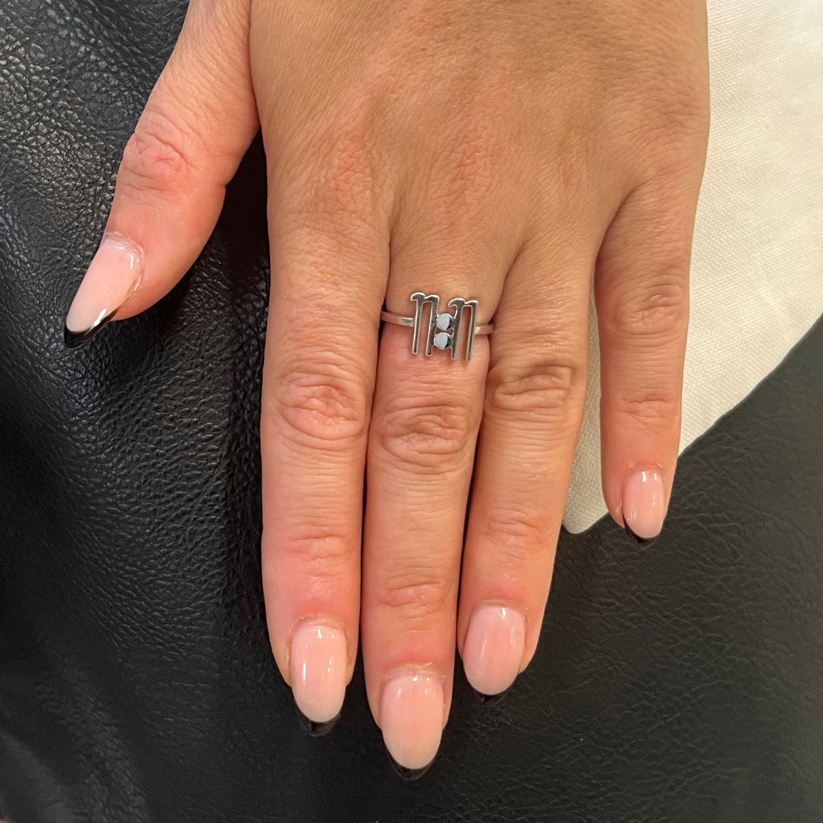 11:11 Ring - Sterling Silver Base – Capsule Eleven