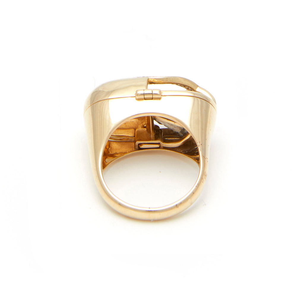 Capsule Diamond Ring - 18kt recycled gold - made to order – Capsule Eleven